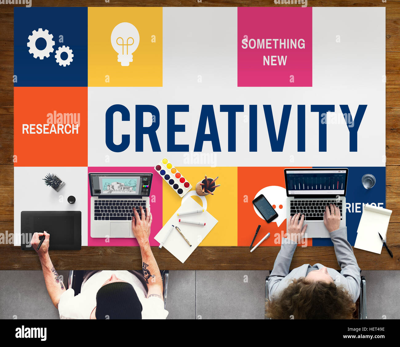 Fresh Ideas Creative Thinking Concept Stock Photo - Alamy