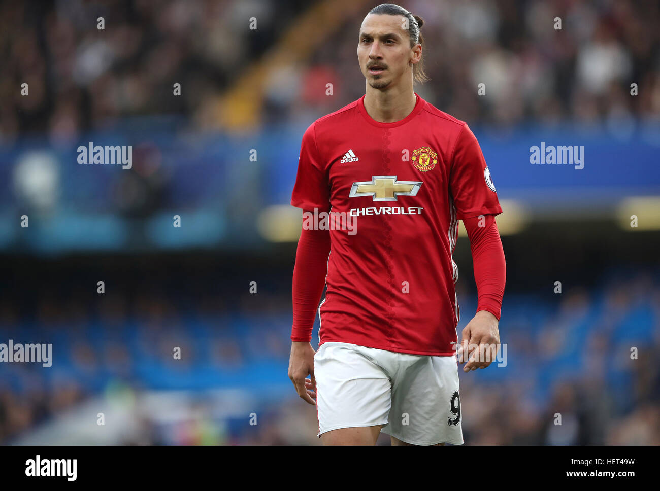 Manchester United's Zlatan Ibrahimovic Stock Photo - Alamy