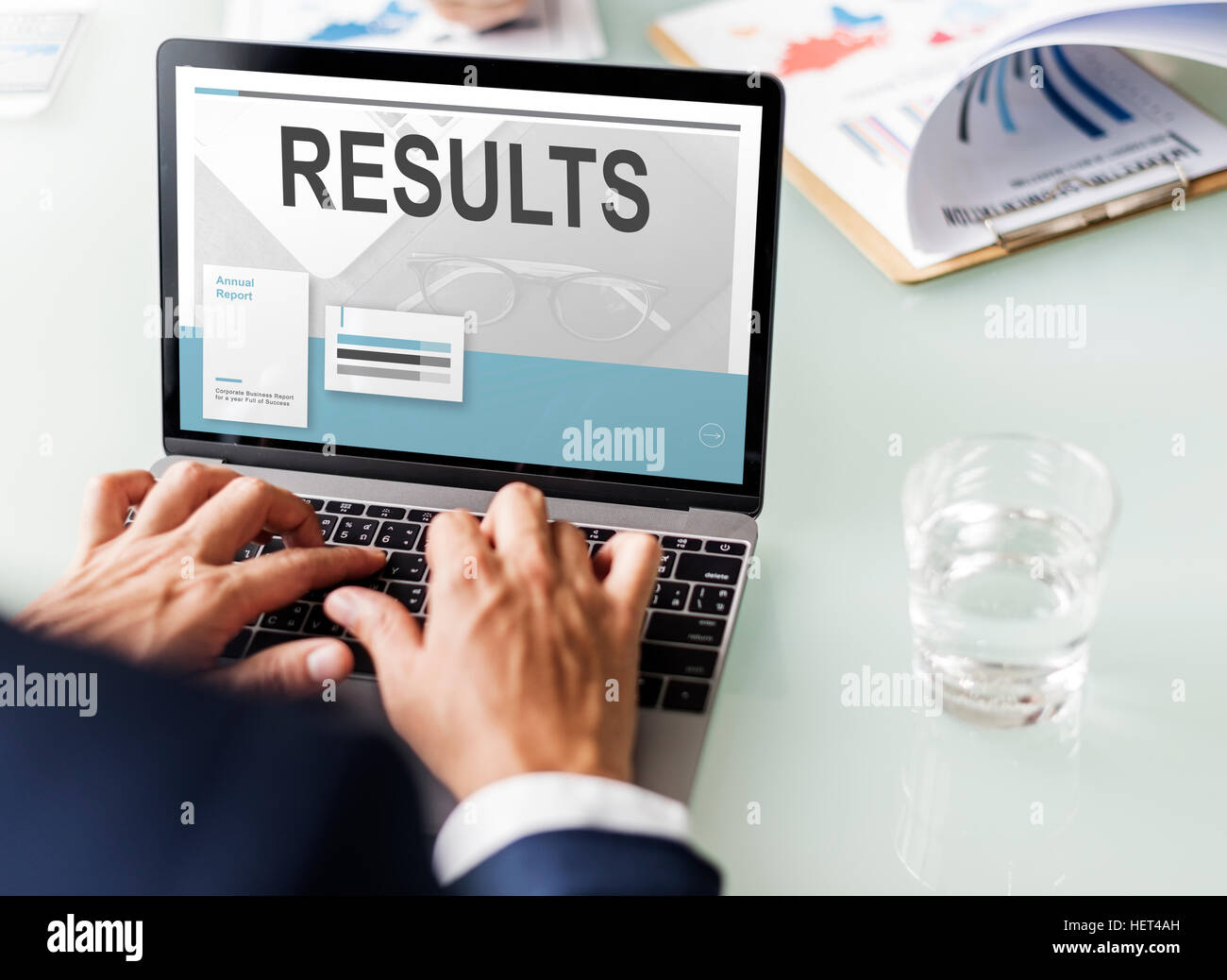 Performance Analysis Progress Report Summary Concept Stock Photo - Alamy