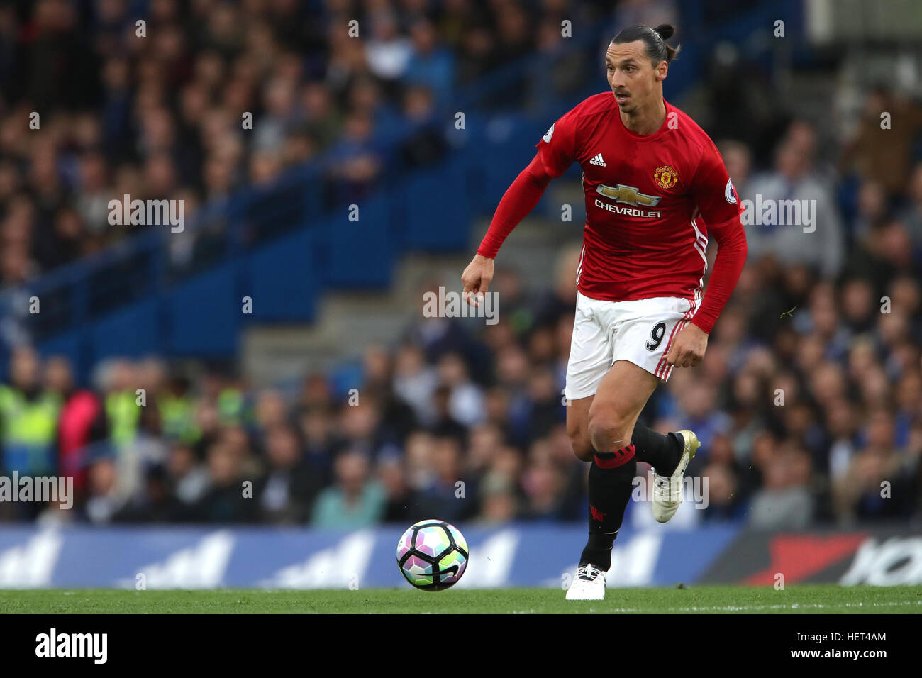 Manchester United's Zlatan Ibrahimovic Stock Photo - Alamy