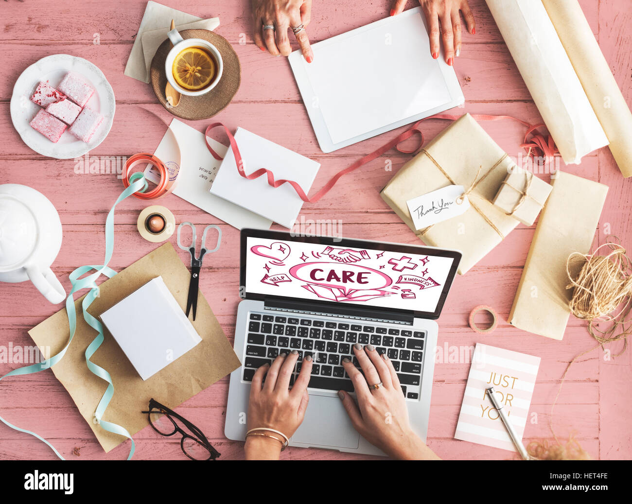 Care Help Love Kindness Concept Stock Photo - Alamy
