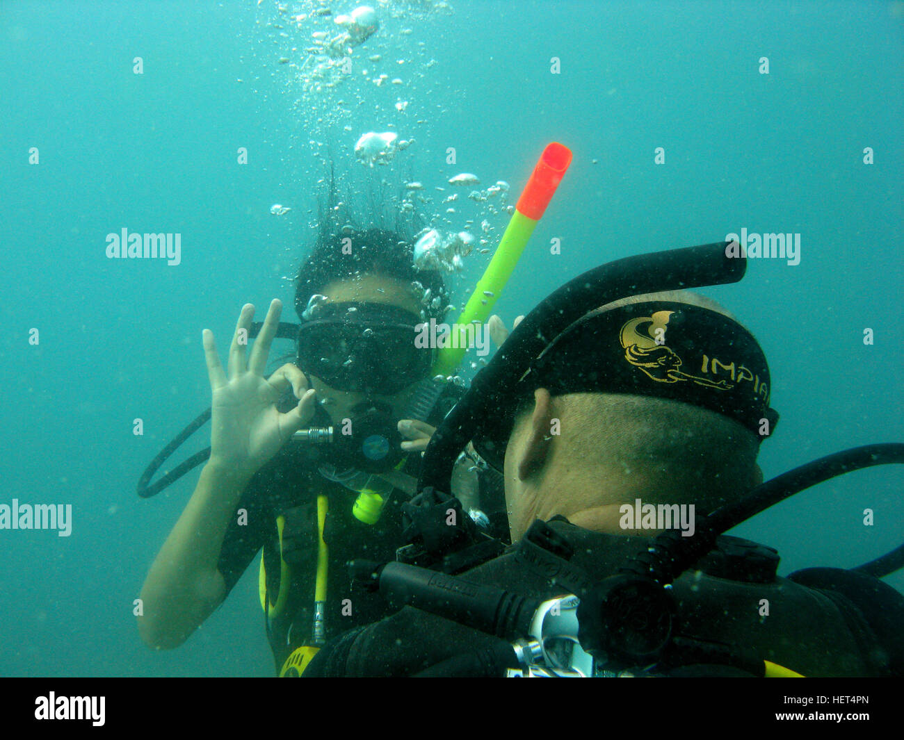 Scuba dive and ok sign hi-res stock photography and images - Alamy