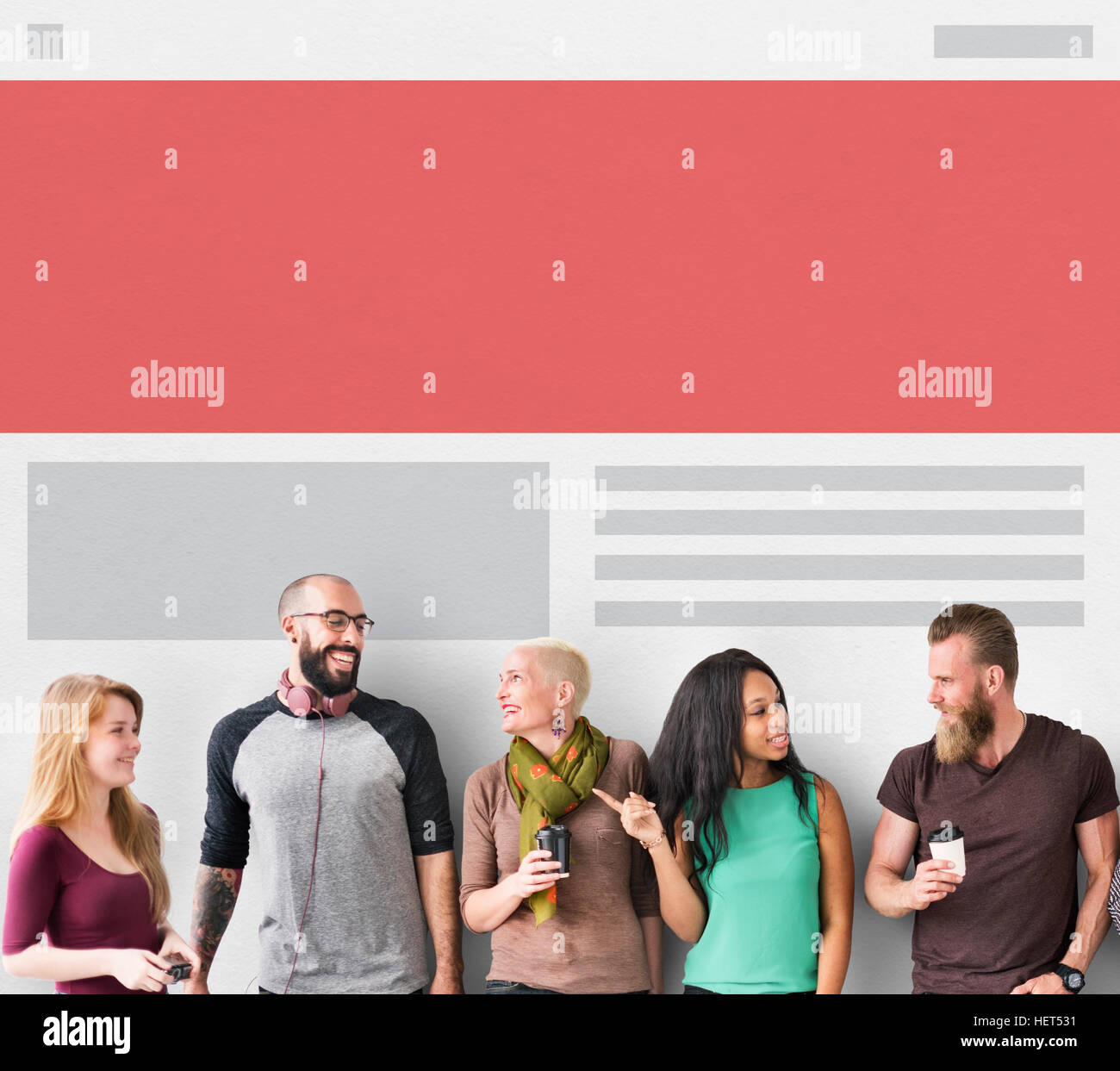 Layout Arrangement Creative Design Organization Concept Stock Photo - Alamy