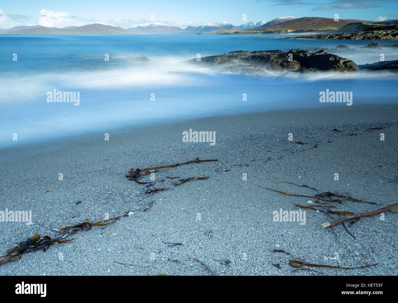Long Exposure, Seilebost Beach, Isle of Harris, Western Isles, Outer ...