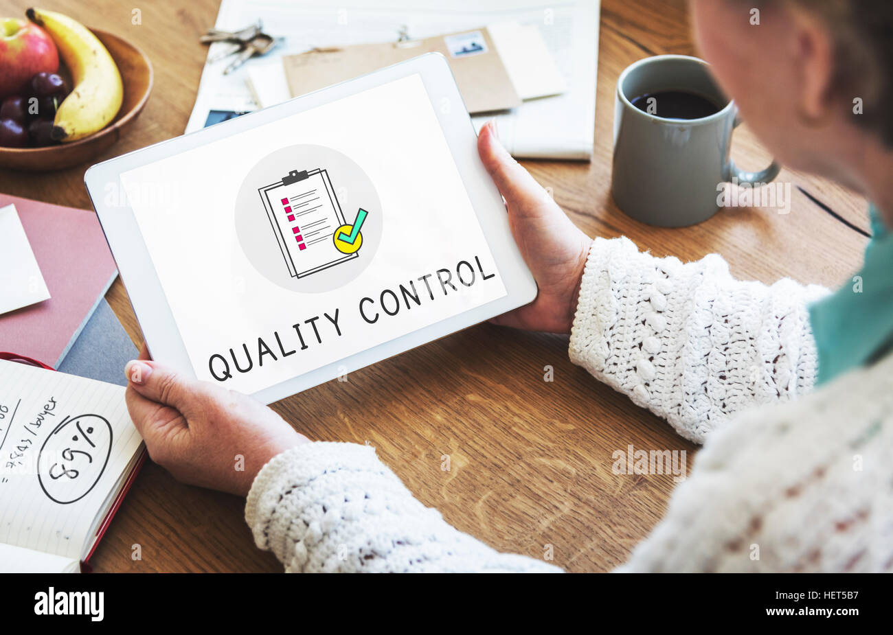 Quality Control Check Product Concept Stock Photo - Alamy