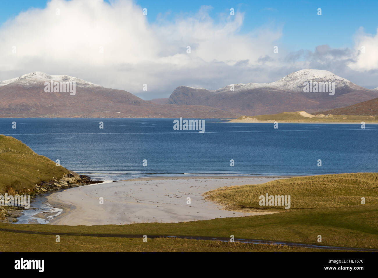 Horgabost Beach and Campsite, Isle of Harris, Western Isles, Outer ...