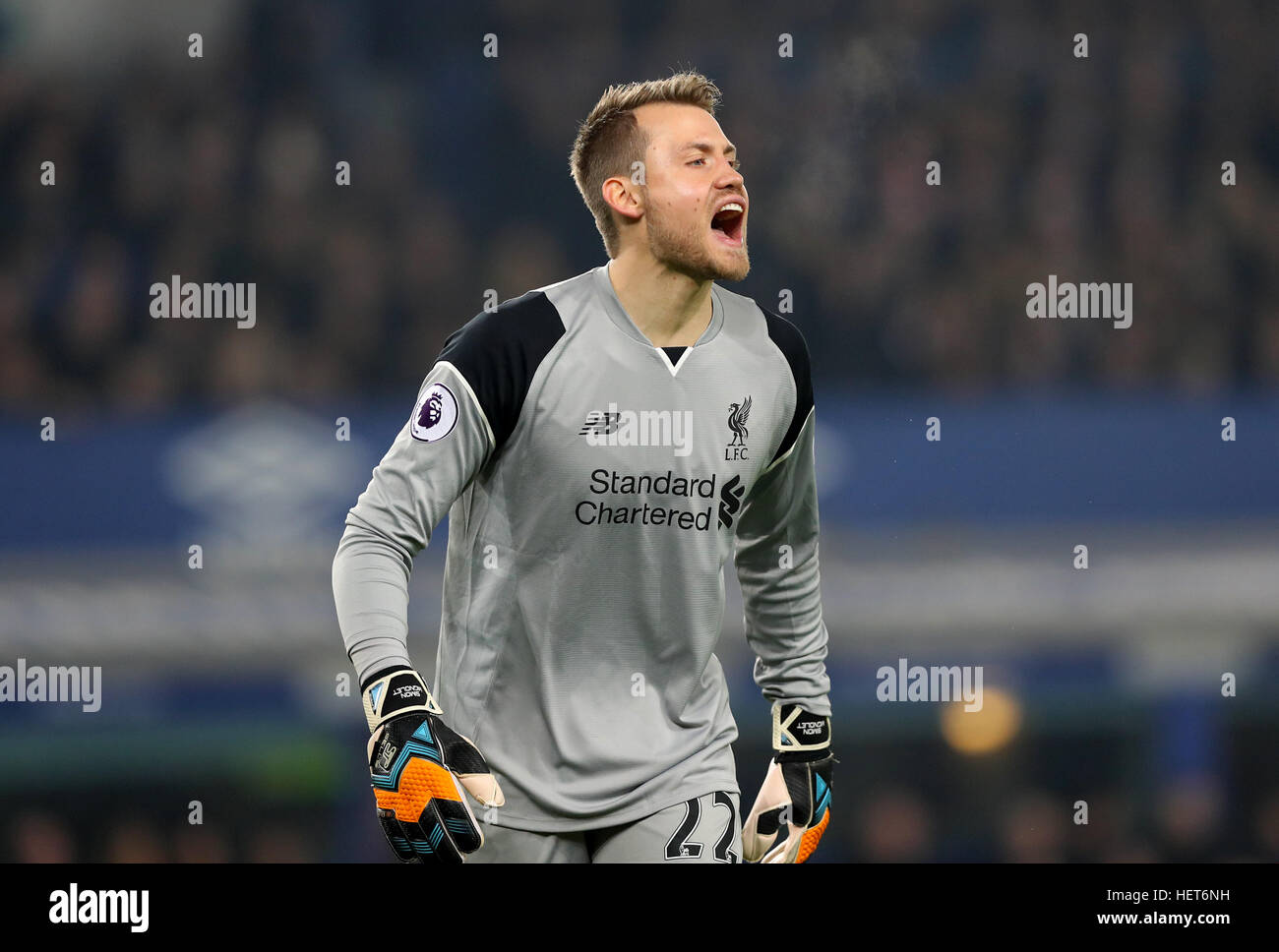 Liverpool goalkeeper Simon Mignolet Stock Photo - Alamy