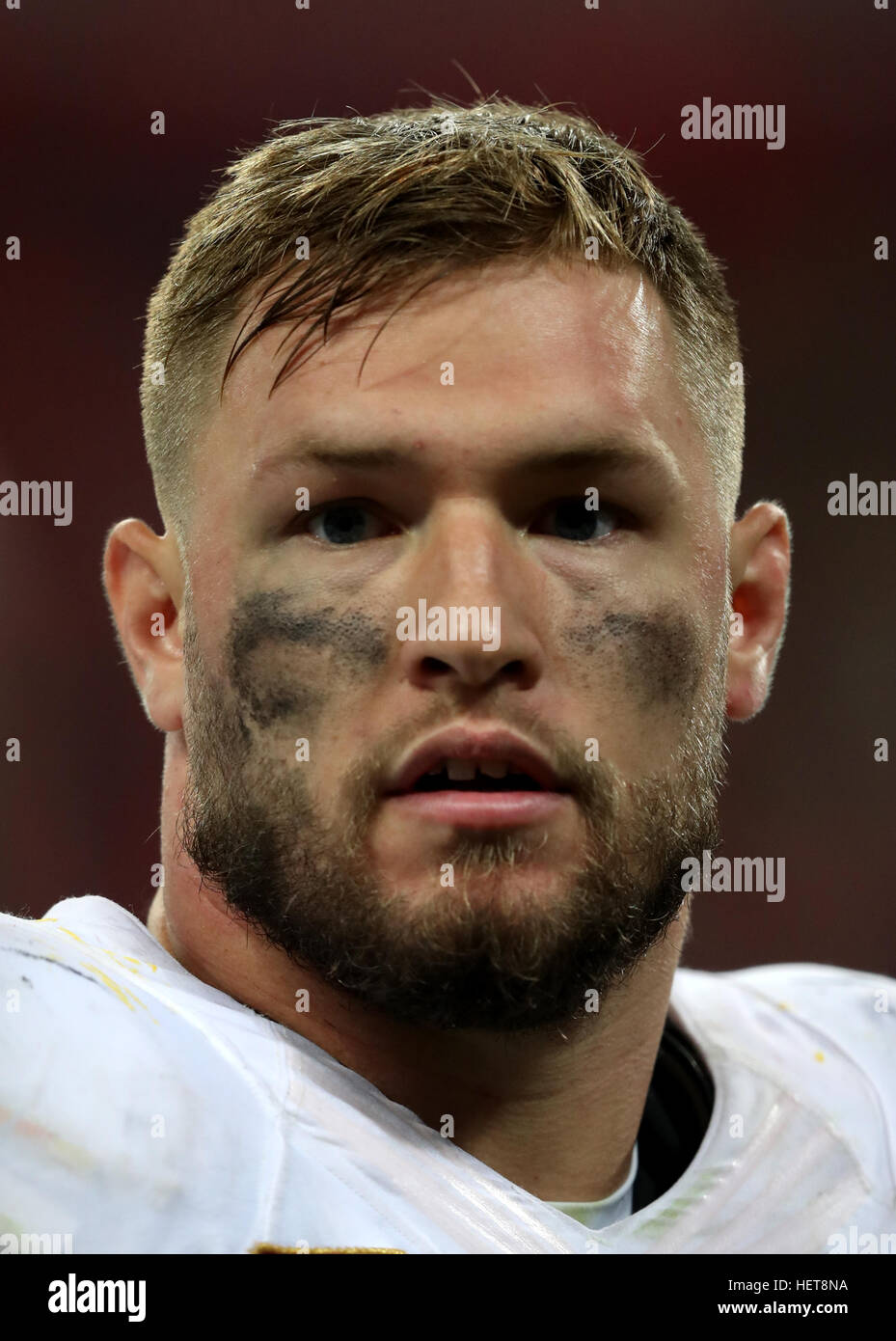 Washington Redskins Line Backer Will Compton Stock Photo - Alamy