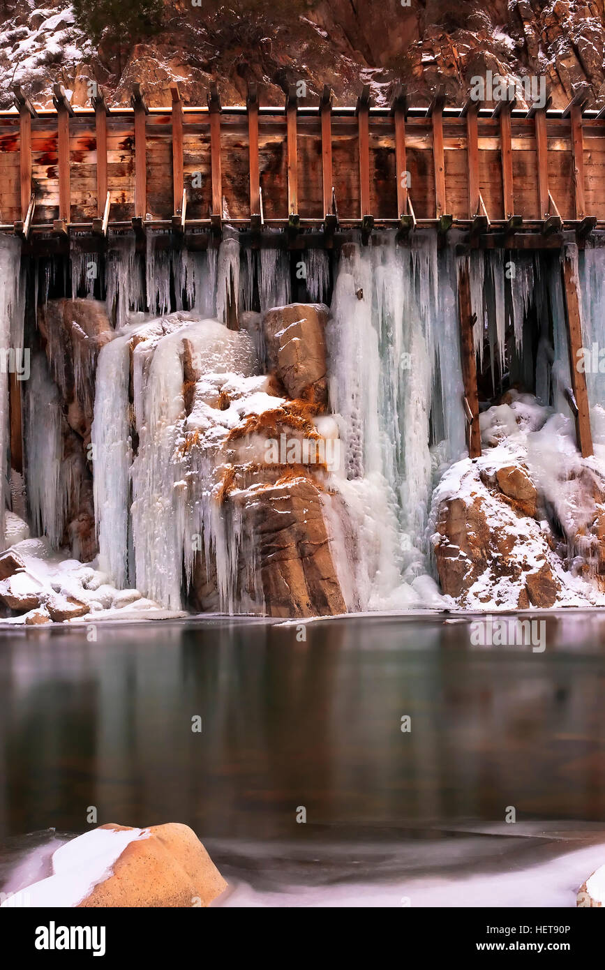 Flumes hi-res stock photography and images - Alamy