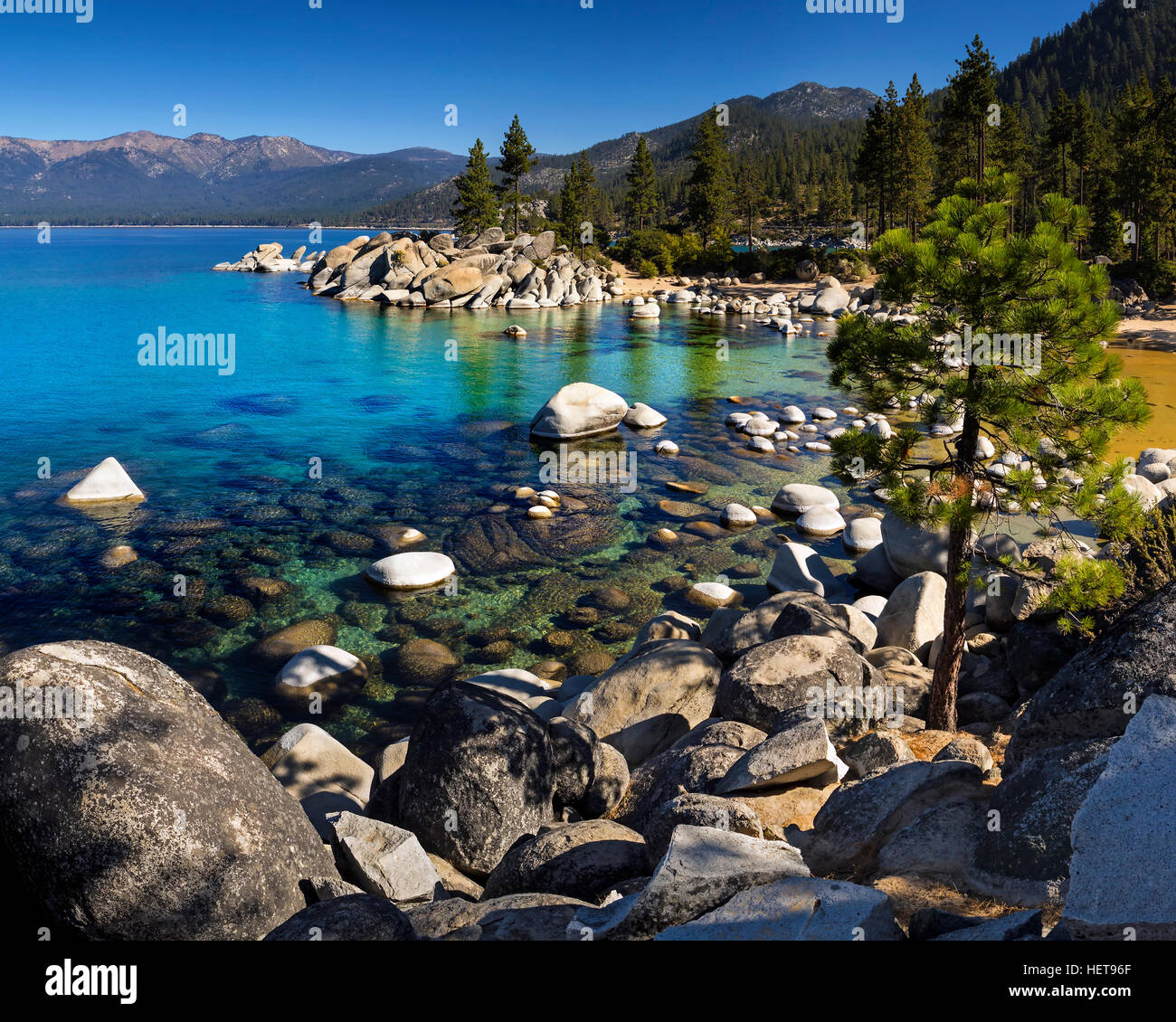 Sand harbor lake tahoe hi-res stock photography and images - Alamy
