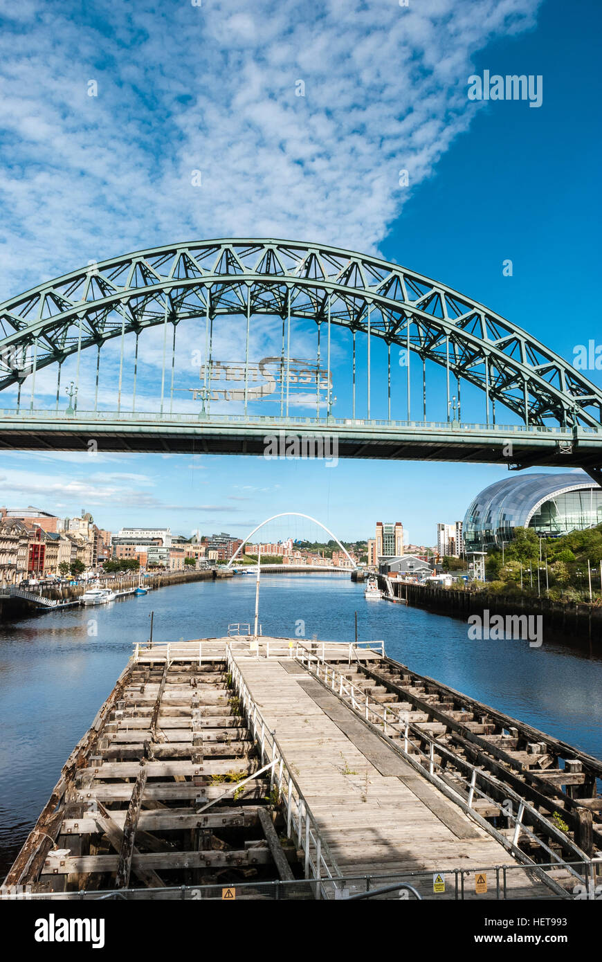 The Tyne Bridge in Newcastle Upon Tyne England Stock Photo - Alamy