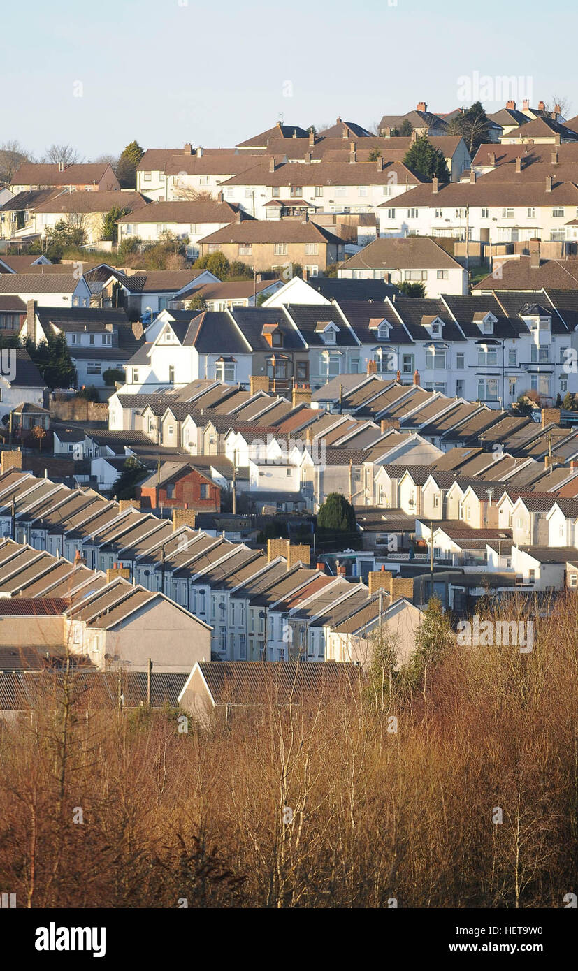 Gurnos estate merthyr tydfil hi-res stock photography and images - Alamy