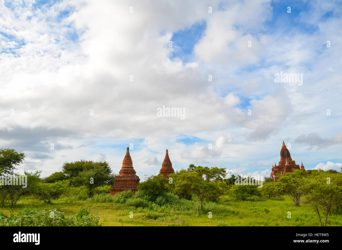 Ancient temples of Bagan, Myanmar Stock Photo - Alamy