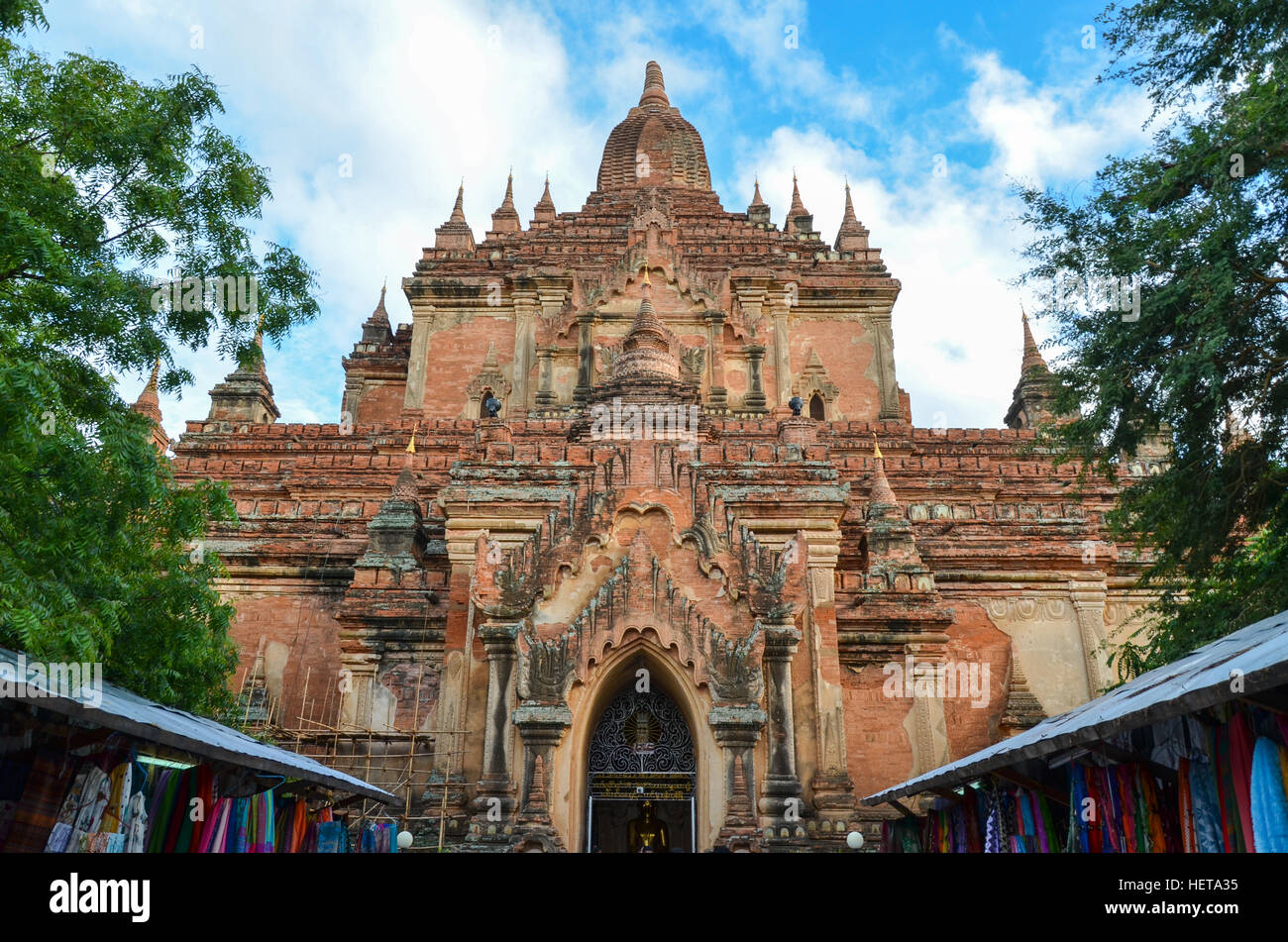 Ancient temples in Bagan, Myanmar Stock Photo - Alamy