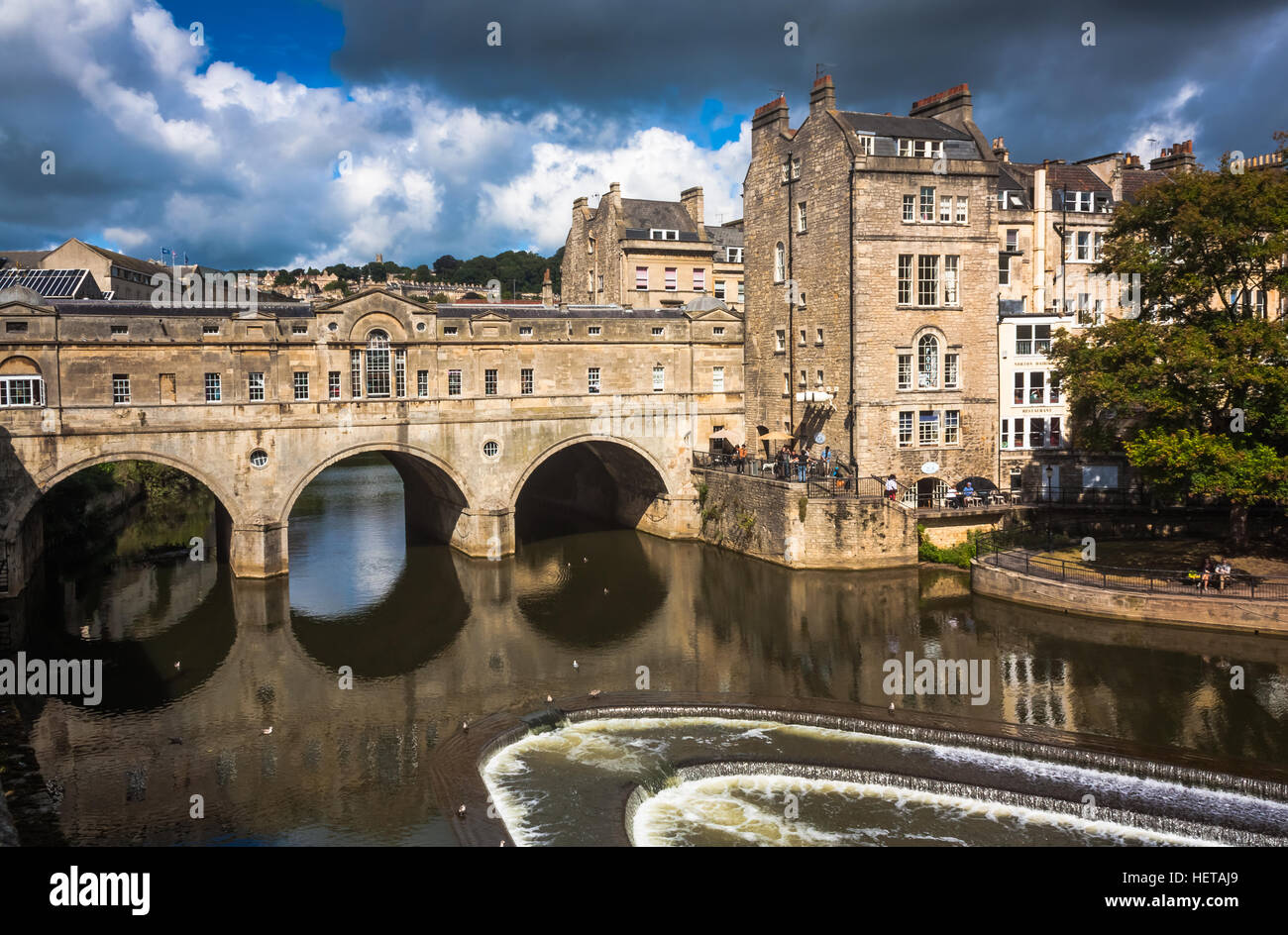 Pulteney bridge england hi-res stock photography and images - Alamy