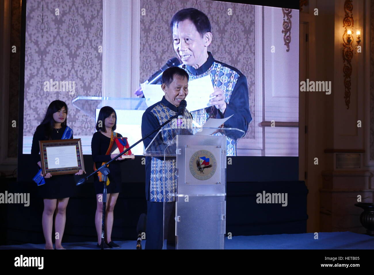 Manila, Philippines. 21st Dec, 2016. NCCA Chairman Felipe M. De Leon Jr ...