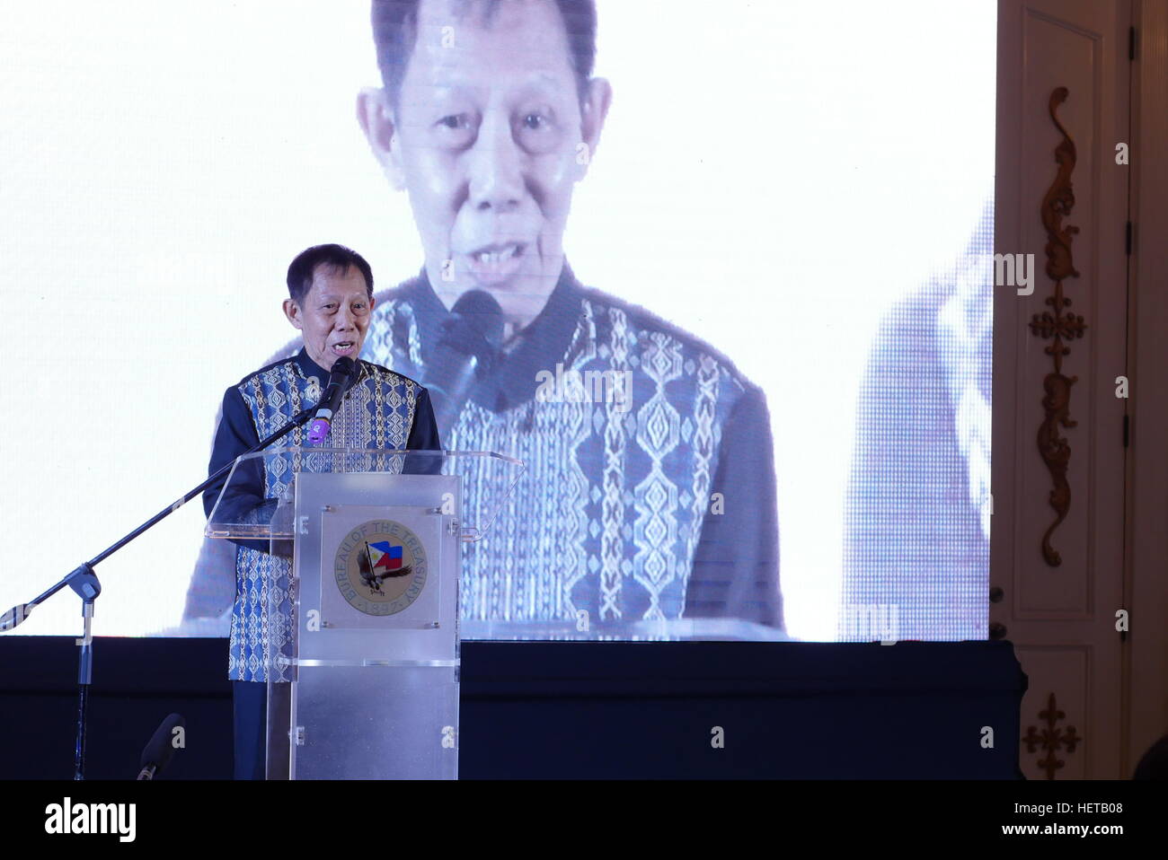 Manila, Philippines. 21st Dec, 2016. NCCA Chairman Felipe M. De Leon Jr ...