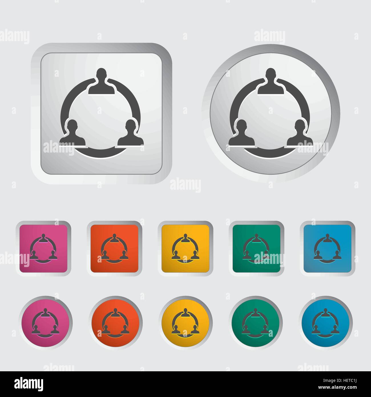 Network single icon. Vector illustration Stock Vector Image & Art - Alamy