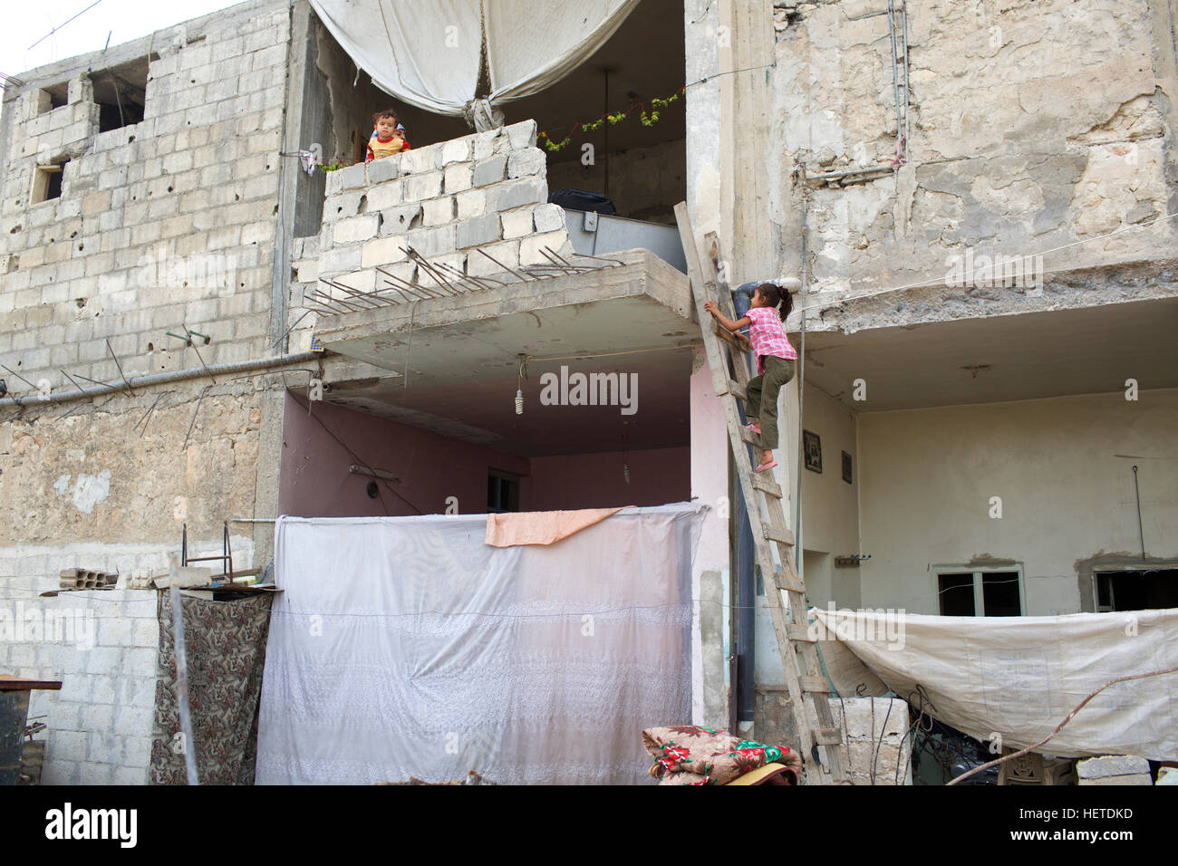 Syria, Rojava: in the streets of Kobani Stock Photo - Alamy