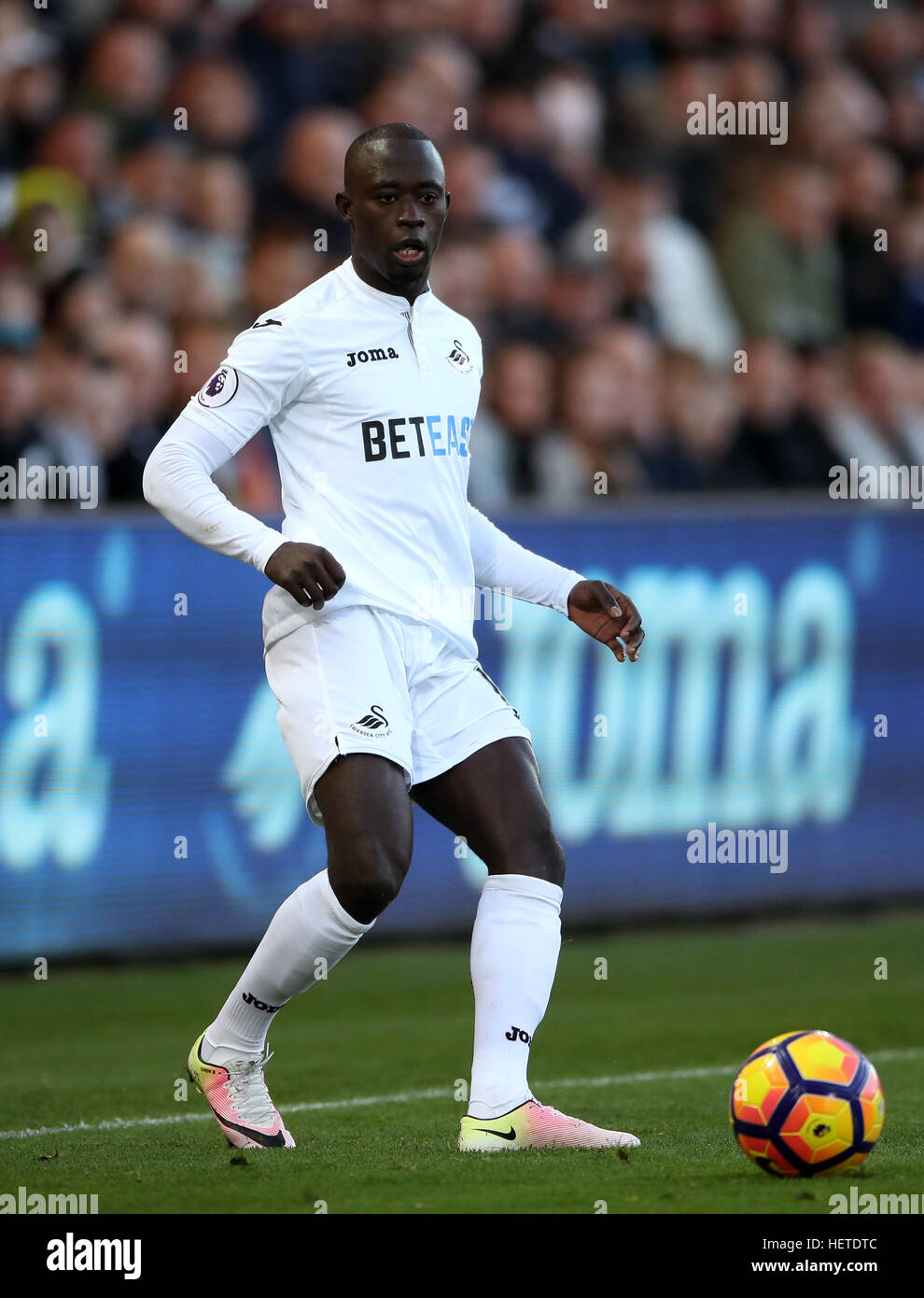 Swansea City's Modou Barrow Stock Photo - Alamy