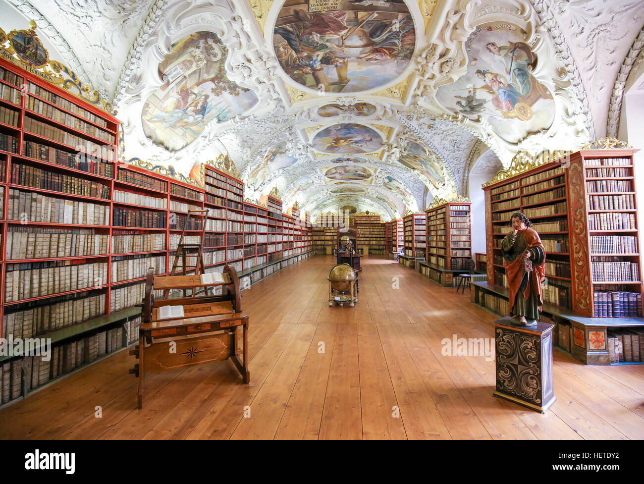 Prague library hi-res stock photography and images - Alamy