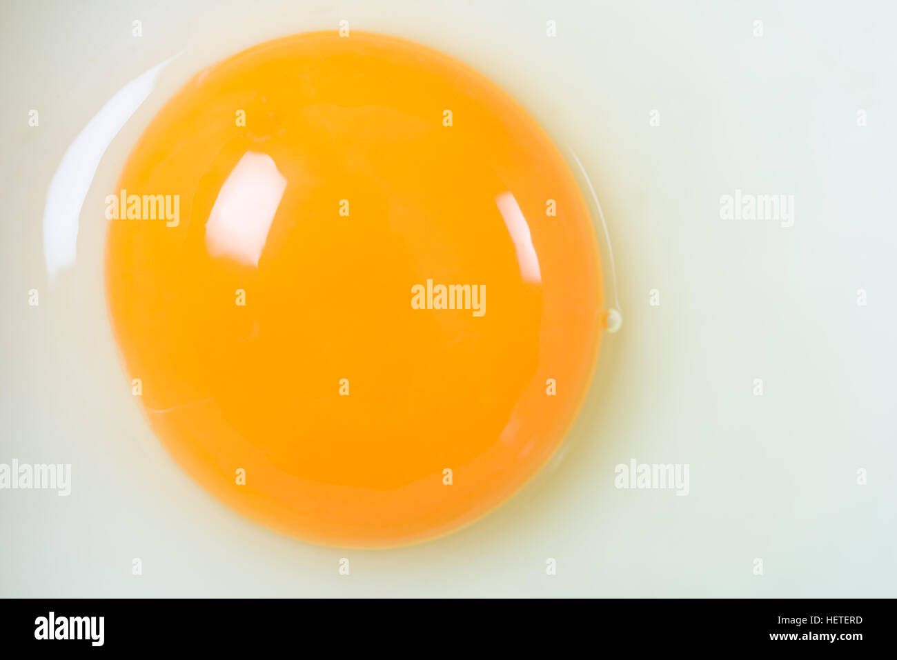 Chicken Egg Yolk Close Up Stock Photo - Alamy