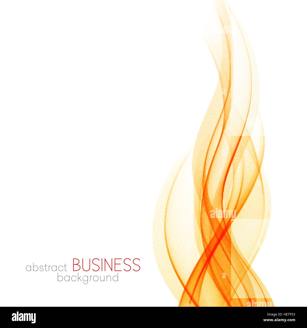 Abstract orange wavy lines. Colorful vector background Stock Vector ...