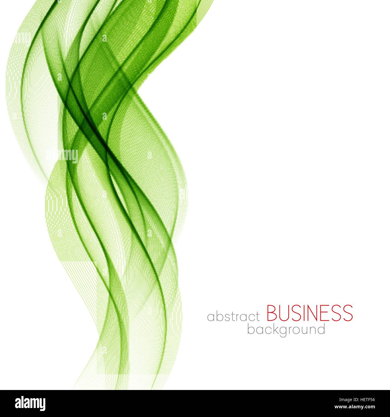 Abstract green wavy lines. Colorful vector background Stock Vector ...