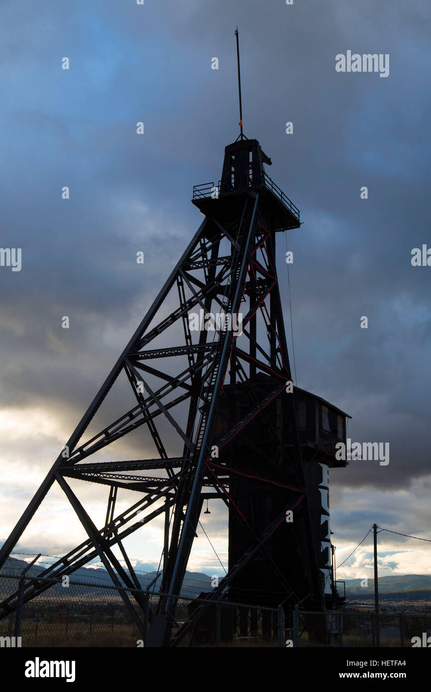 Mine Headframe High Resolution Stock Photography and Images - Alamy
