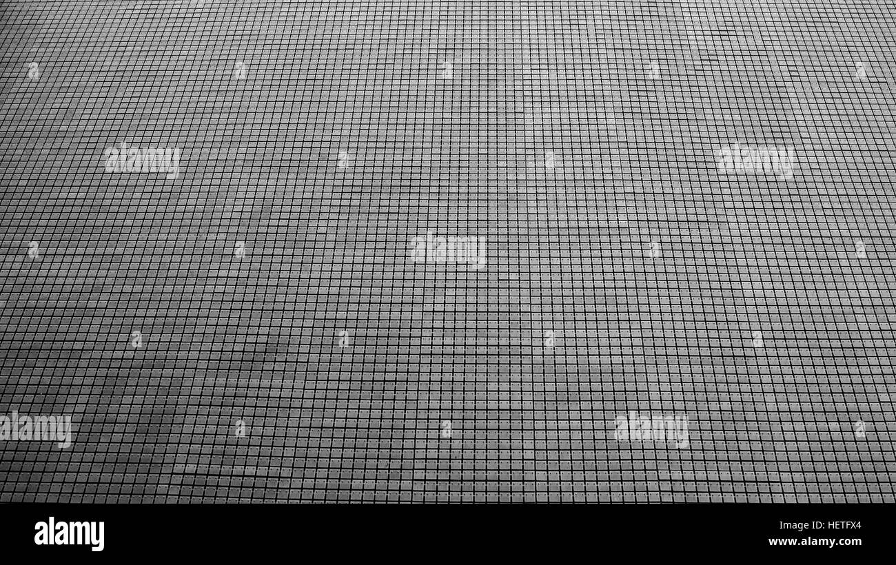 Building facade -- tiny square patterns Stock Photo - Alamy