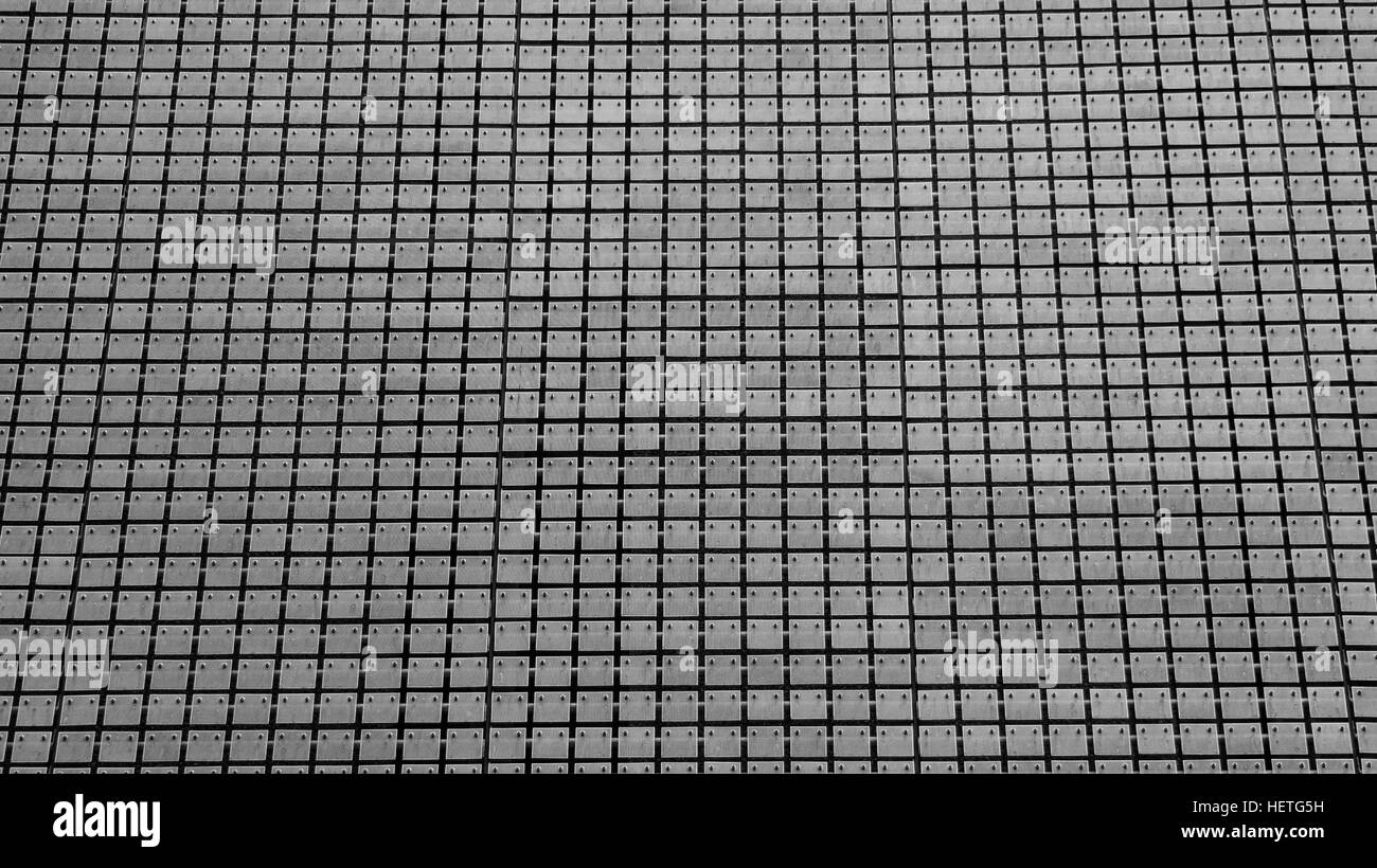 Building facade -- tiny square patterns Stock Photo - Alamy