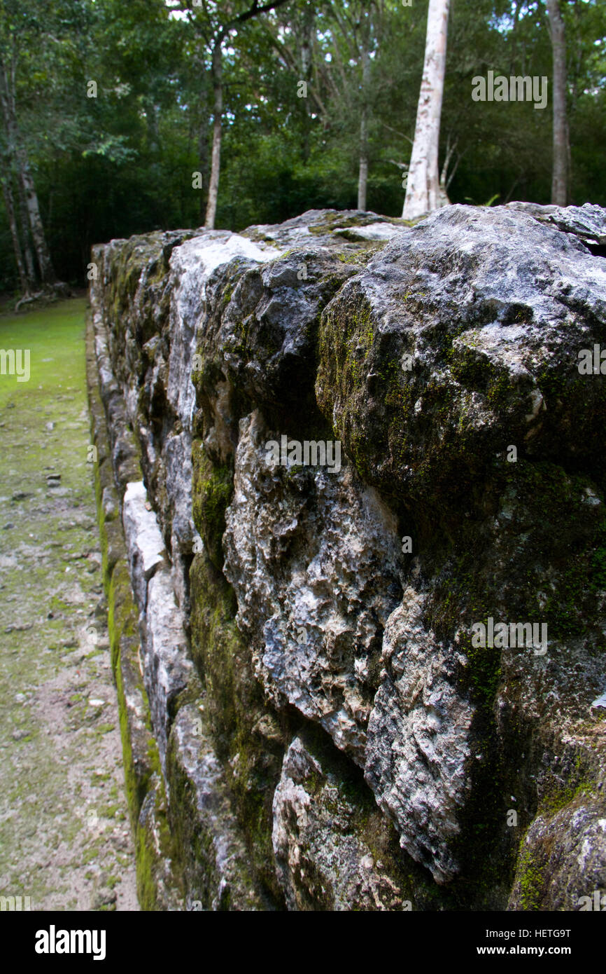 Mayan ruin structure Stock Photo - Alamy