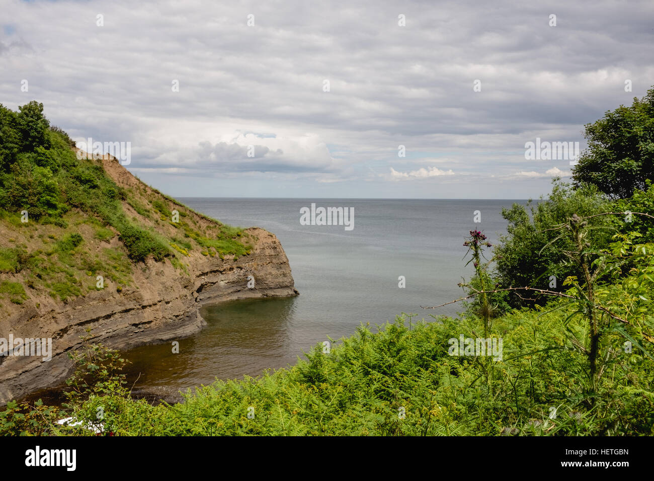 Overlooking robin hoods bay hi-res stock photography and images - Alamy