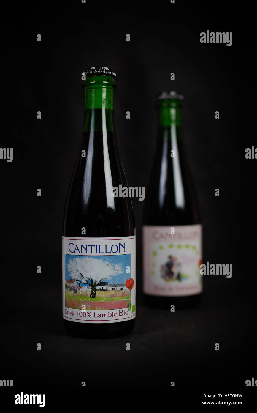 Kriek lambic cantillon hi-res stock photography and images - Alamy