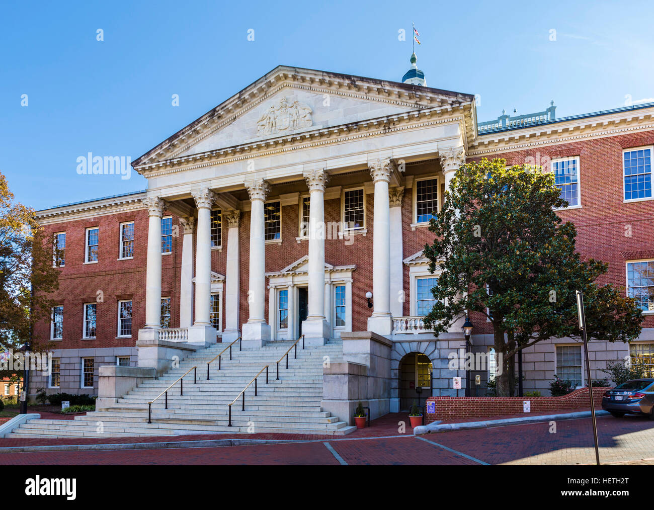 Maryland State House, Annapolis, Maryland, USA Stock Photo - Alamy