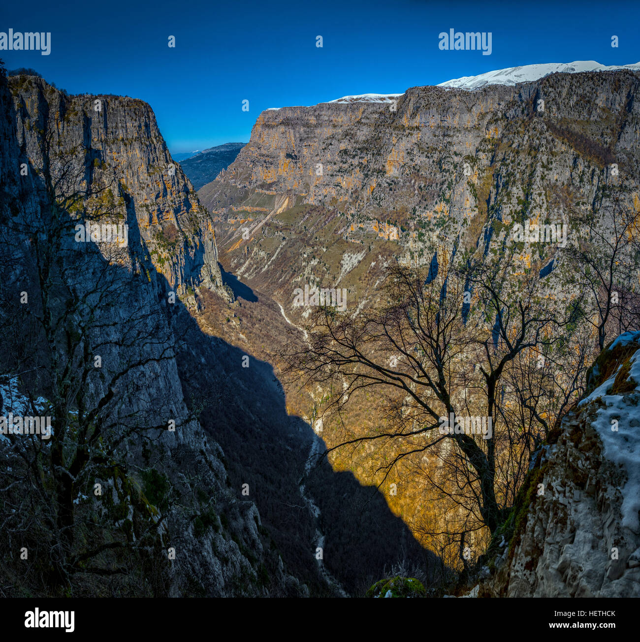Vikos gorge in greece hi-res stock photography and images - Alamy