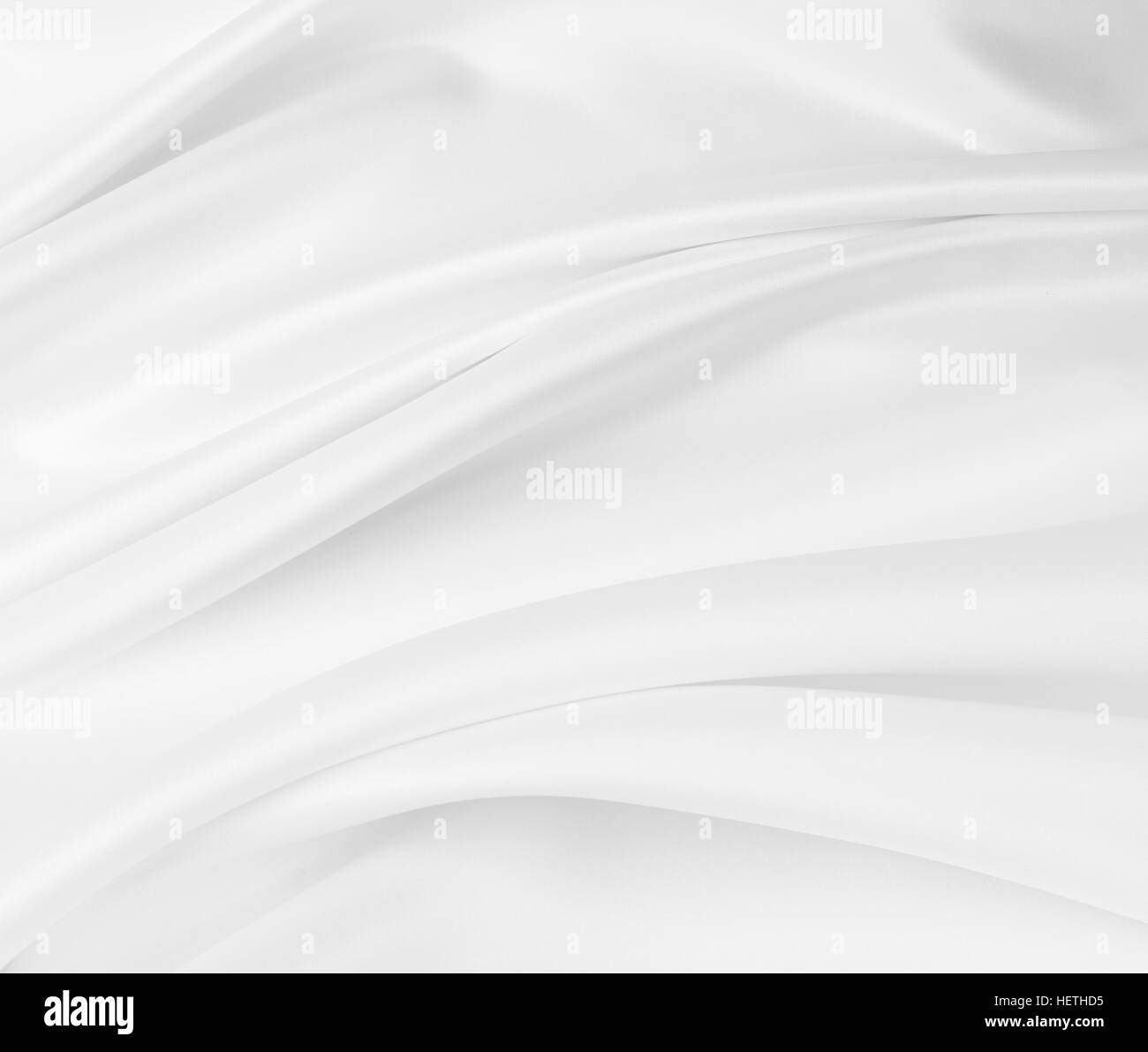 Closeup of rippled white silk fabric Stock Photo - Alamy