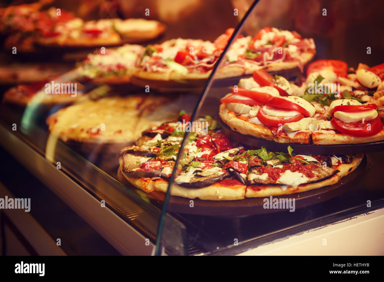 Pizza shop interior hi-res stock photography and images - Alamy