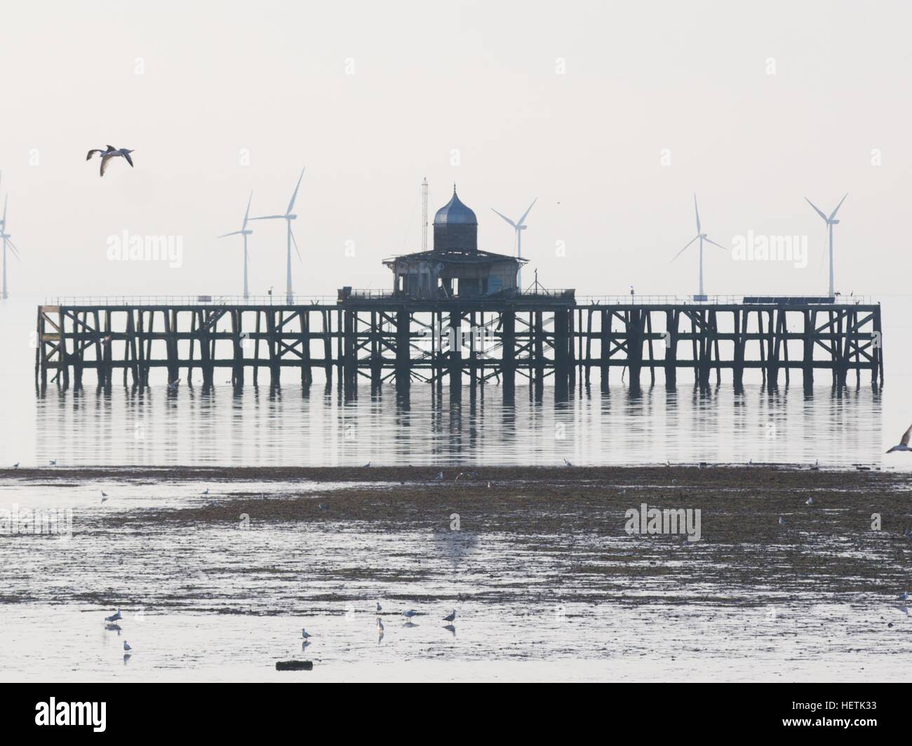 Herne Bay old pier, Kent Stock Photo - Alamy