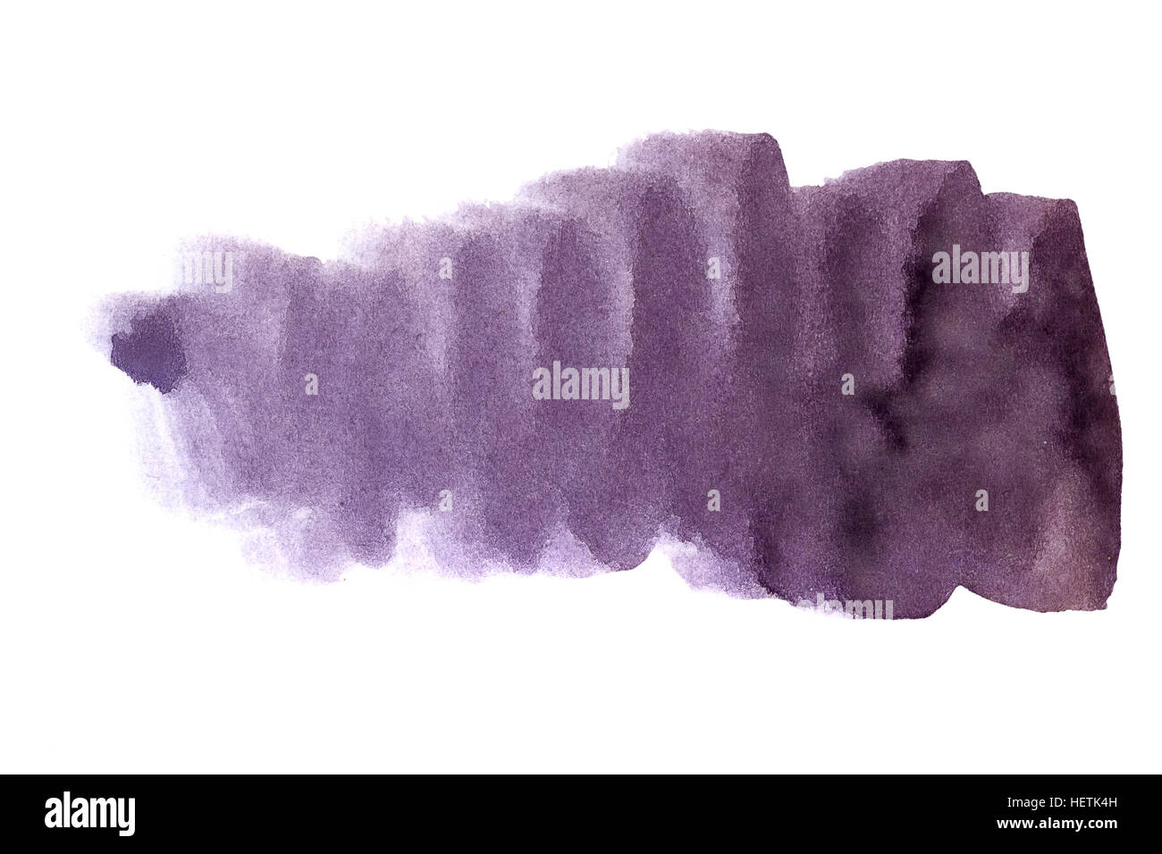 Purple watercolor background. The gradient transition of color from ...