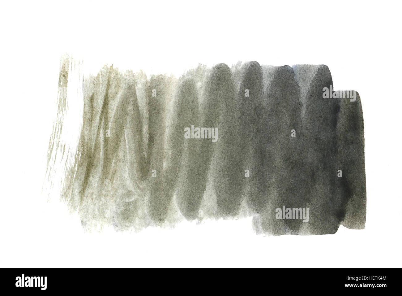 Black watercolor background. The gradient transition of color from ...