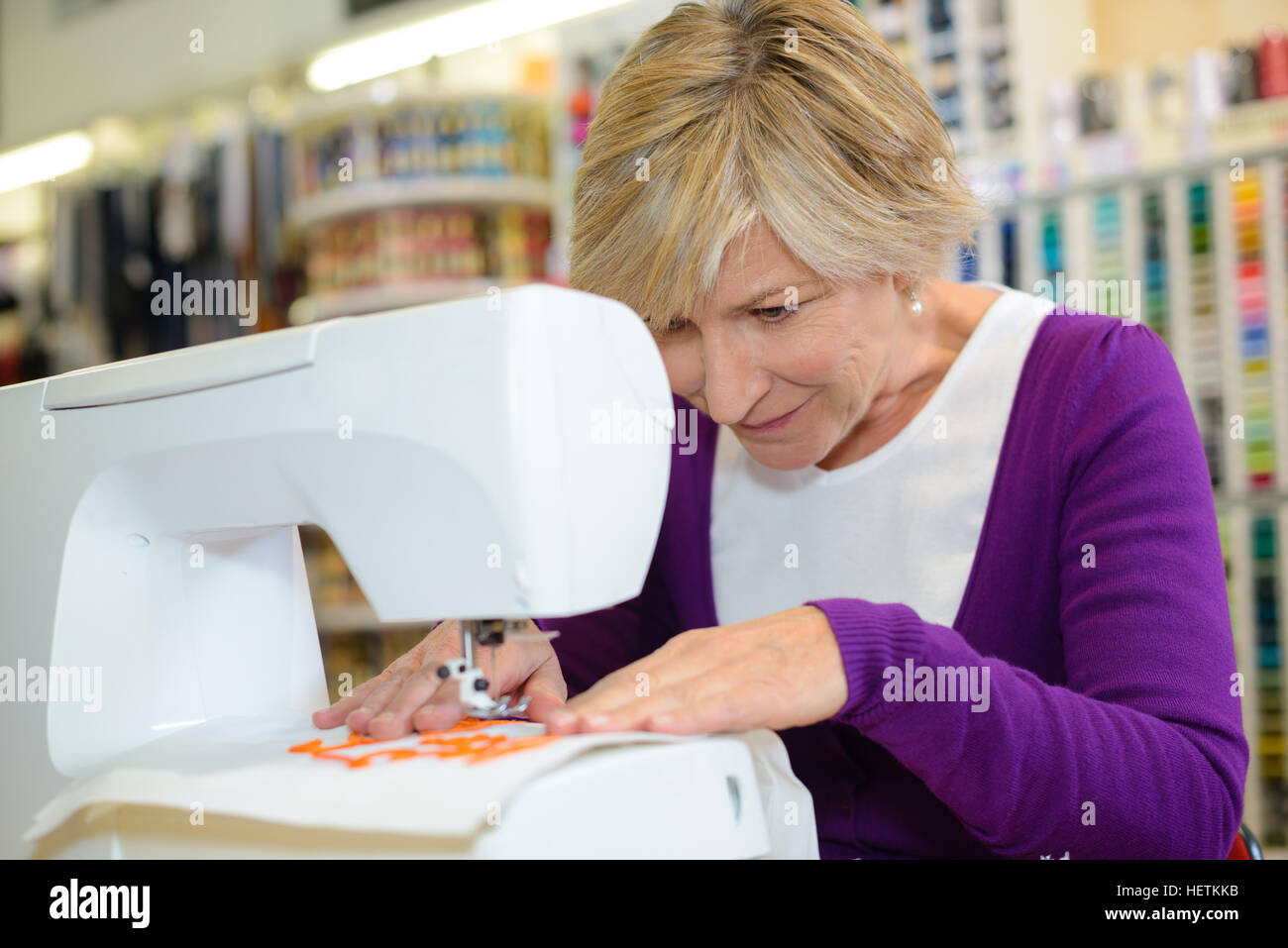 tailor in the shop Stock Photo - Alamy