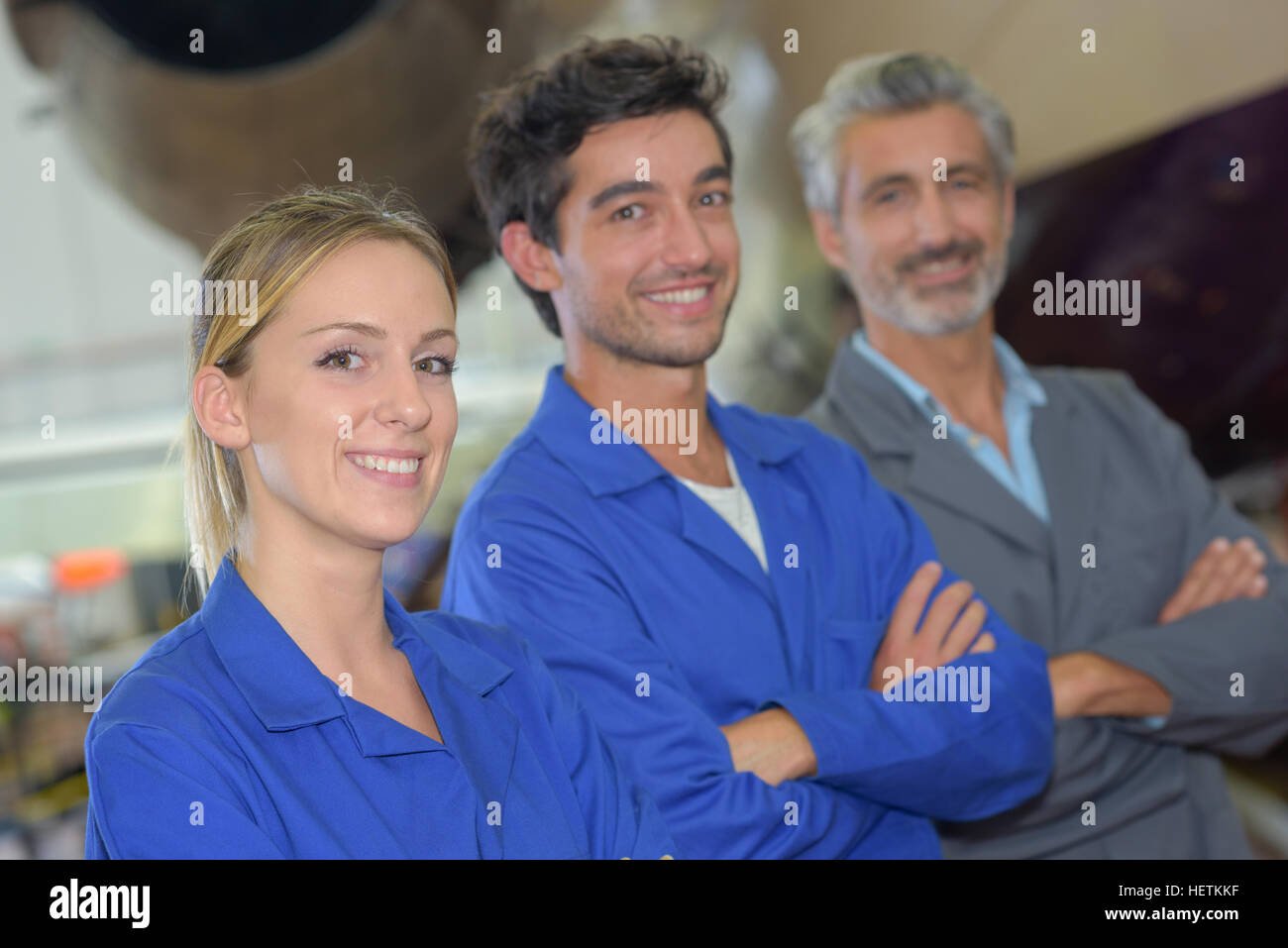 team of assembler Stock Photo - Alamy