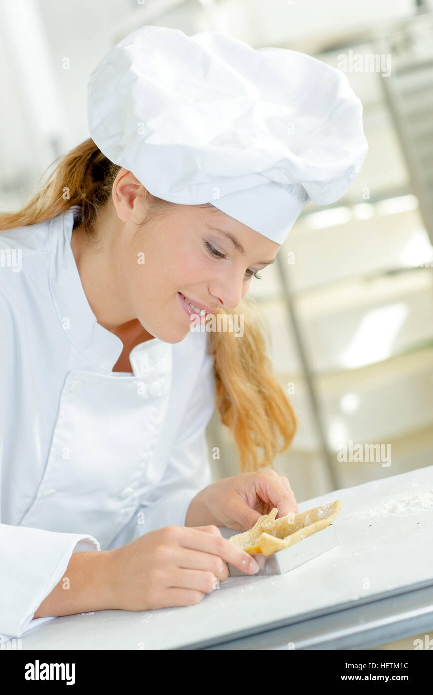 Dough handling hi-res stock photography and images - Alamy