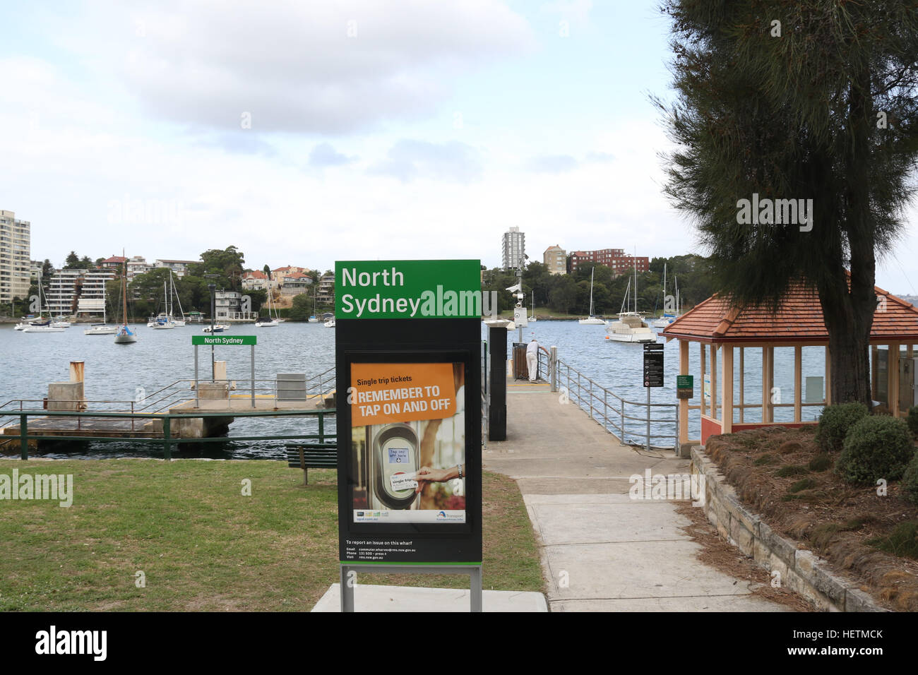 North Sydney Wharf on Sydney’s Lower North Shore Stock Photo - Alamy