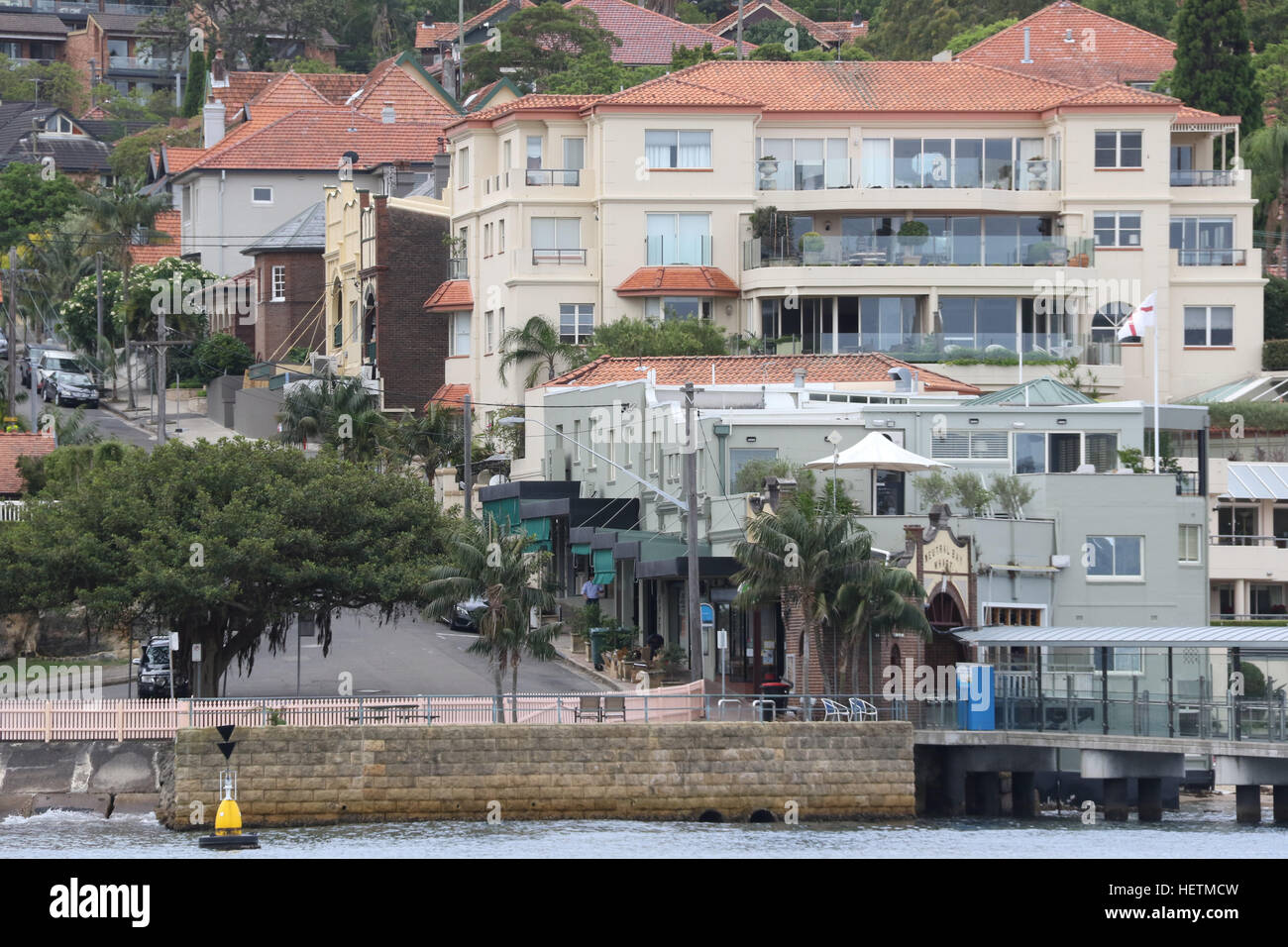Neutral Bay Wharf and Hayes Street, Neutral Bay on Sydney’s Lower North ...