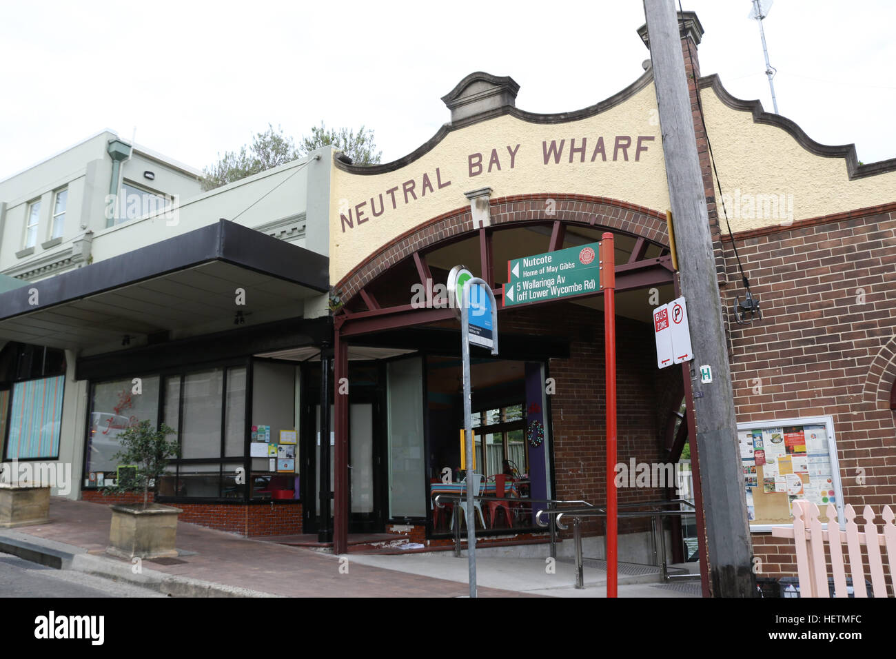 Neutral Bay Wharf on Sydney’s Lower North Shore Stock Photo - Alamy