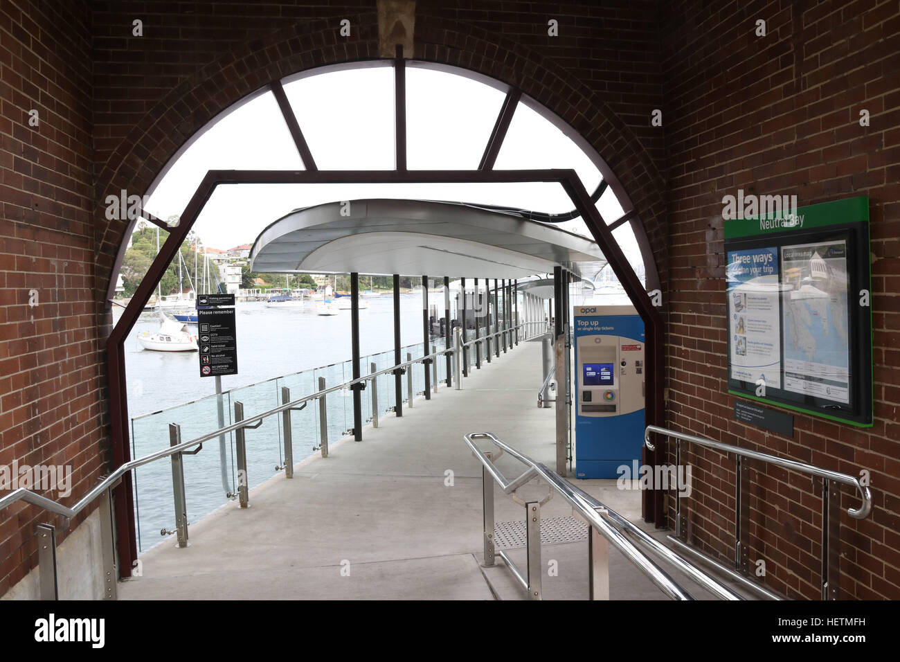 Neutral Bay Wharf on Sydney’s Lower North Shore Stock Photo - Alamy