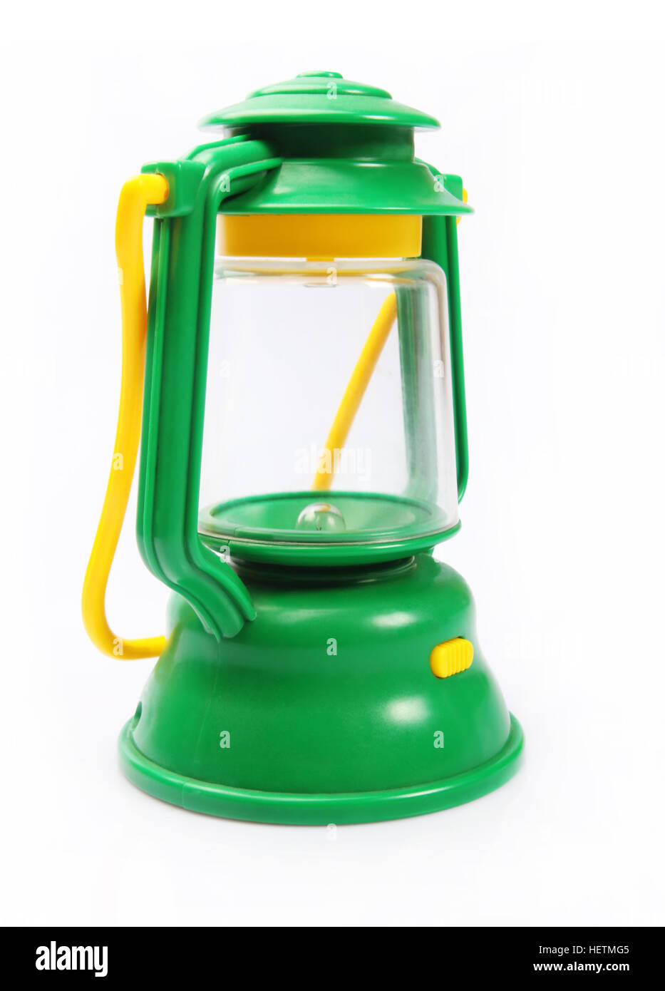 Electric Lantern Lamp Isolated on White Stock Photo - Alamy