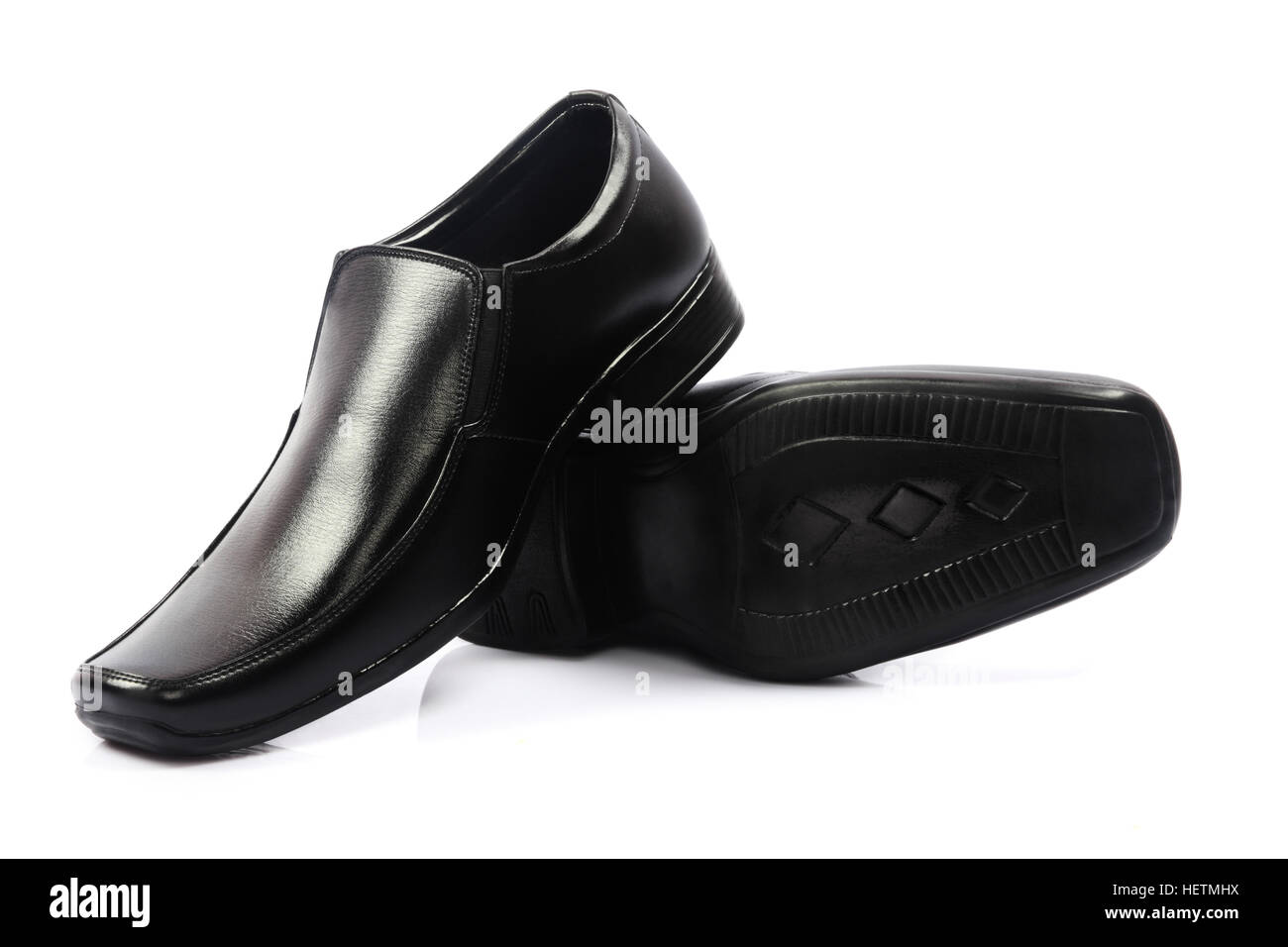 Indian Men's Shoes Isolated on White Stock Photo - Alamy